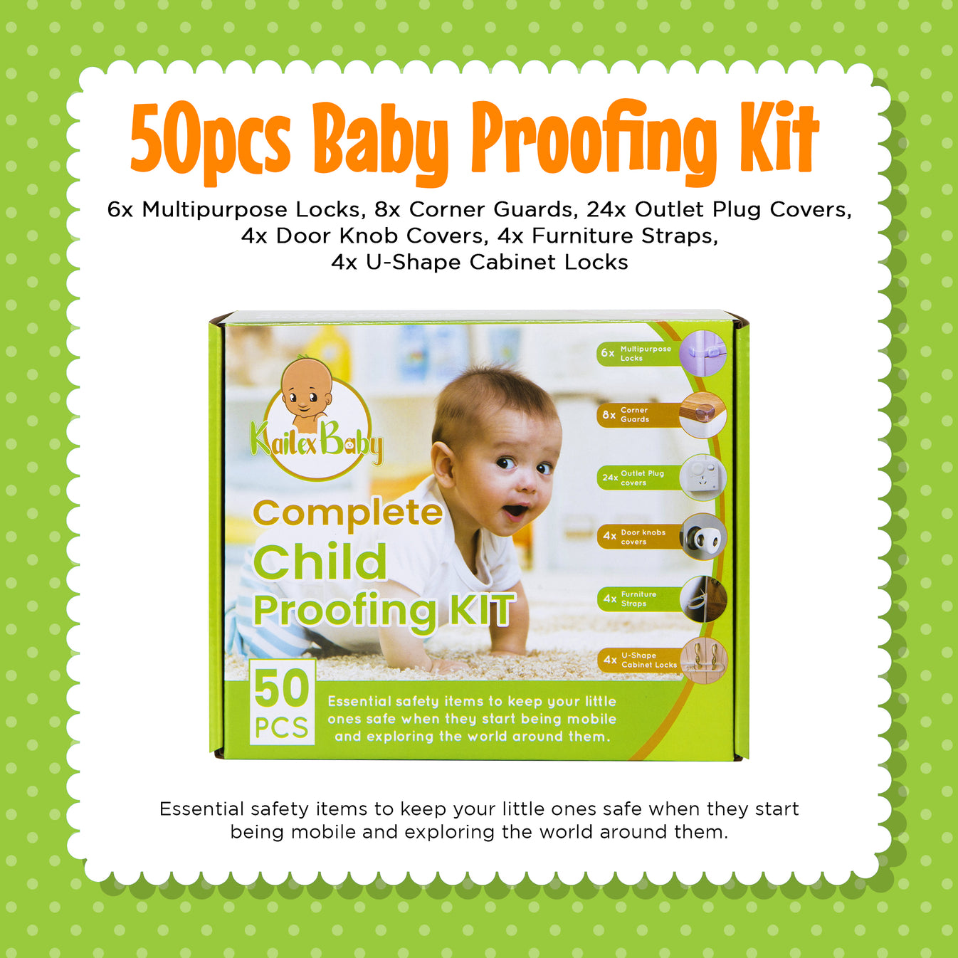 Baby Proofing Kit (50 Pcs) – KailexBaby